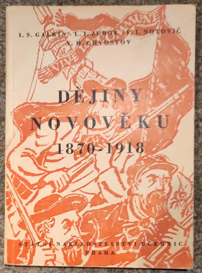 Kniha Dějiny novověku 1870-1918 - Trh knih - online antikvariát