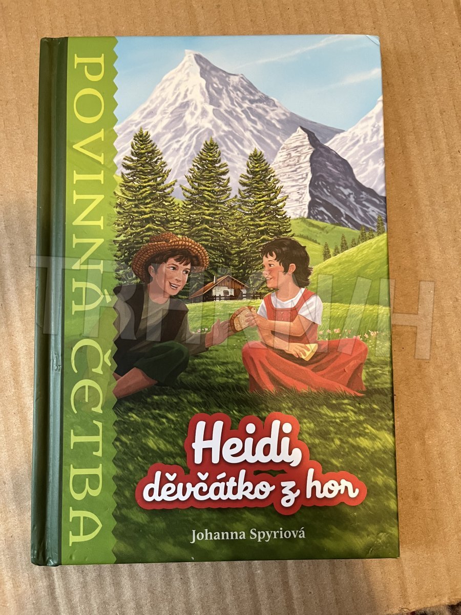Kniha Heidi, děvčátko z hor - Trh knih - online antikvariát